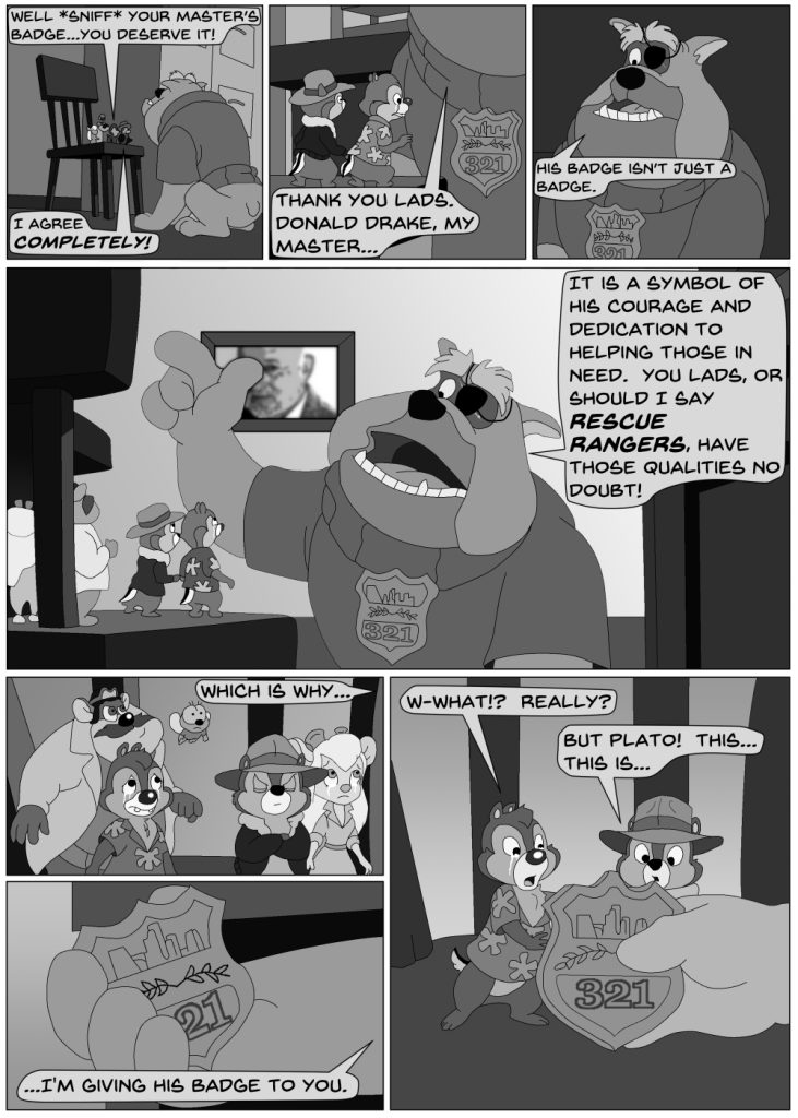 Issue 1 Page 2 - Chip n' Dale Rescue Rangers: Brave New World
